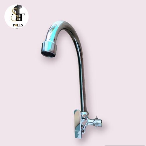 Jual Kran Wastafel Angsa Kaku . Kran bak cuci Piring tempel tembok ...