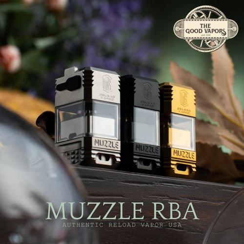 Jual Muzzle RBA AIO Authentic for Dot by Reload Vapor USA - Matt Black ...