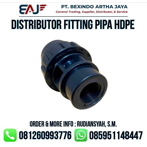 Jual Female Threaded Coupling (Shock Drat Dalam) Pipa HDPE Murah Size 1 ...