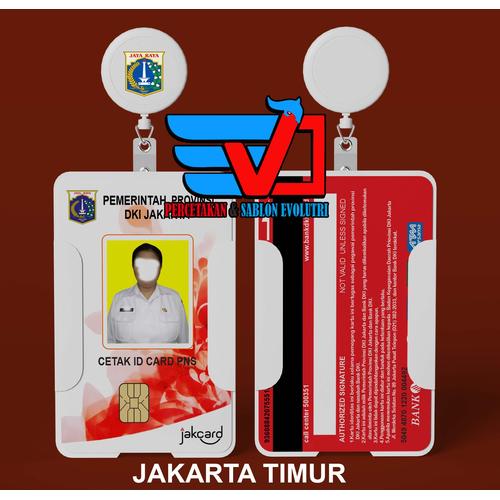 Jual ID Card PPPK DKI Jakarta (ASN, PNS) Kartu + Holder Logo DKI - BKN ...