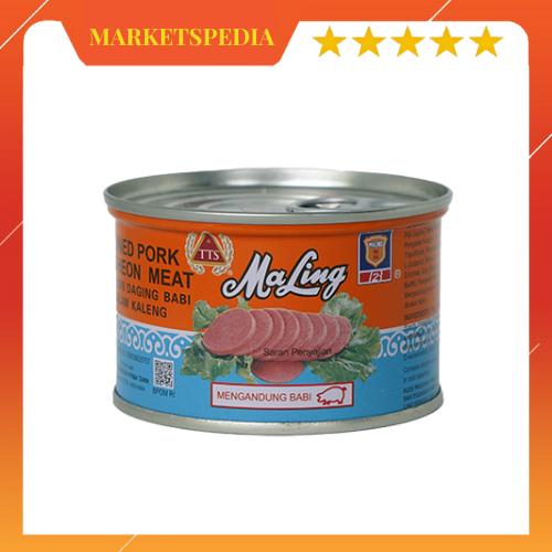 Promo TTS Maling Kaleng Pork Luncheon Meat Ham Ma Ling 397GR - 170 gram ...