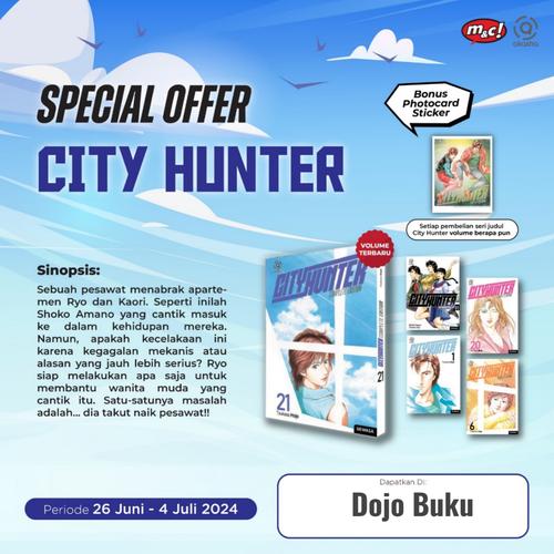 Promo Komik Akasha : City Hunter - Complete Edition 21 by Hojo Tsukasa - Jakarta Barat - Dojo ...