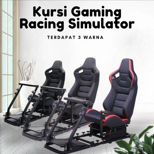 Promo Kursi Gaming Stand Driving Game Balap Racing Simulator Cockpit ...