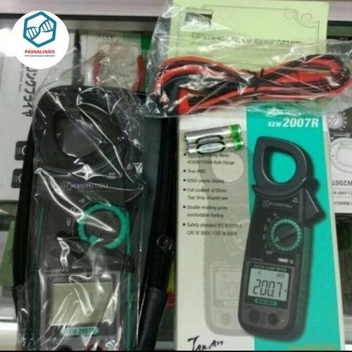 Jual KYORITSU 2007R TANG AMPERE / CLAMP METER AC A 600.0/1000A (Auto ...