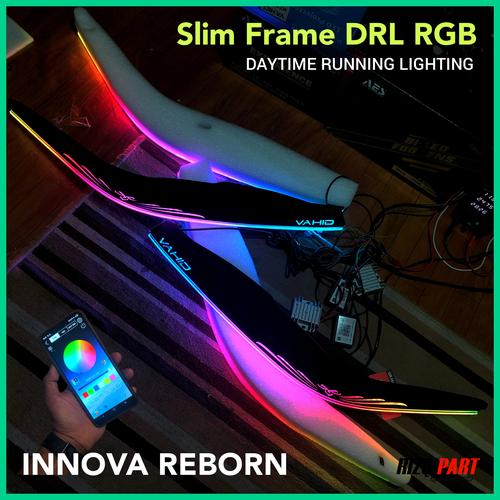 Promo Vahid slim frame DRL Crystal RGB 3D lazy custom Innova REBORN ...