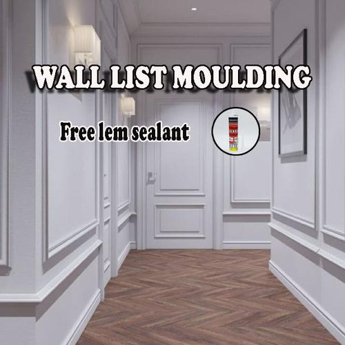 Jual WD Wall Moulding List Ukuran 290cm PVC Ukiran Dinding Lis Molding ...