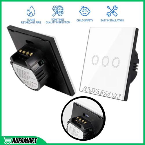 Jual Saklar Lampu Listrik Sentuh Luxury Touch LED Light Panel Engkel ...