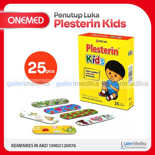 Jual Onemed Plesterin Kids Penutup Luka Plester Motif Anak Isi 25pcs ...