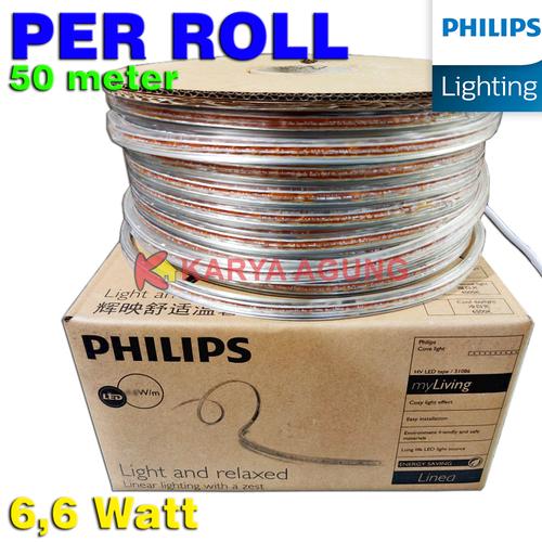 Jual [ROLL] Philips LED Strip 6,6 Watt DLI 31087 HV 50M Original ...