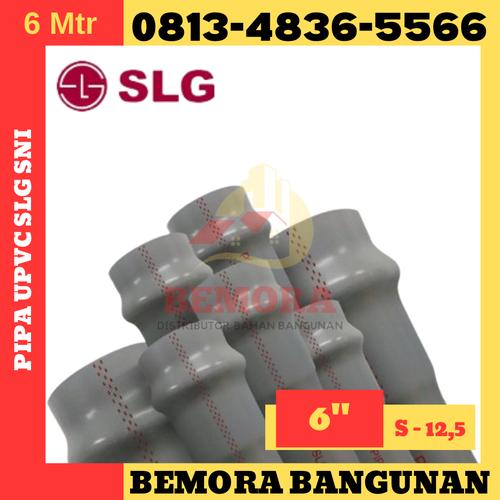 Jual Pipa Upvc SLG sni S-12,5 / 6 inch panjang 6 meter (free ongkir jabodetabek) - Jakarta Utara ...