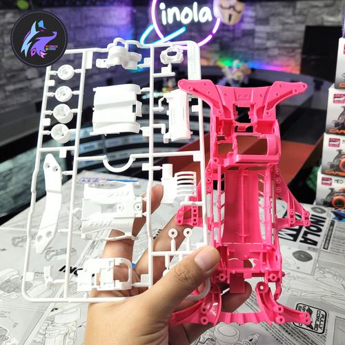 Jual TAMIYA FMA CHASSIS PINK PLUS GEARBOX WHITE PUTIH 92443 ORIGINAL ...