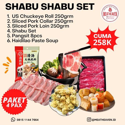 Jual PAKET SHABU SHABU LENGKAP - Untuk 4-12 Pax - 4 Pax - Jakarta Barat ...