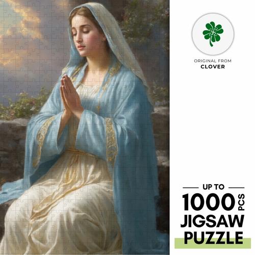 Jual Clover R025 • Religious • Virgin Mary • Peaceful Prayer Jigsaw ...