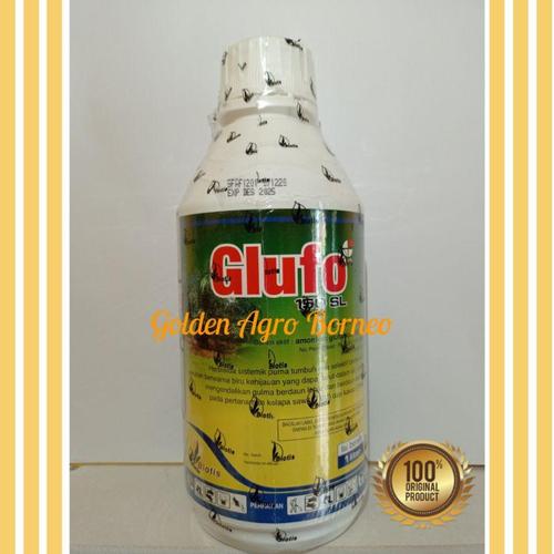 Jual Herbisida Glufo 150 Sl 1 Liter 1 Lt Obat Rumput Lulangan Biotis ...