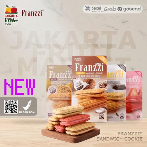 Jual FRANZZI SANDWICH COOKIE ALL / omantuhus oolong / raw coconut latte ...