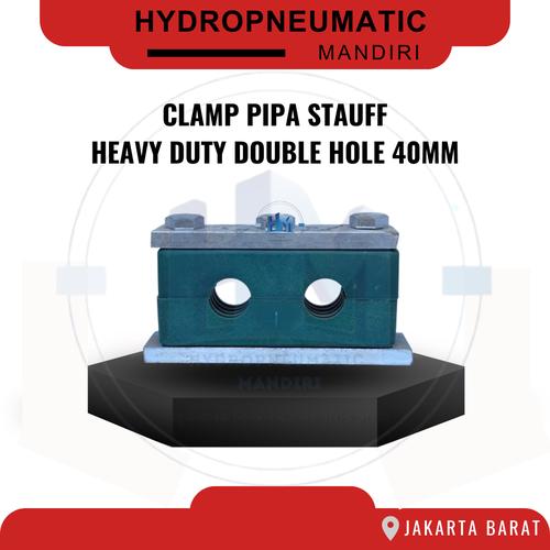 Jual 40MM KLEM PIPA HEAVY DUTY DOUBLE / KLEM PIPA STAUFF MODEL ...