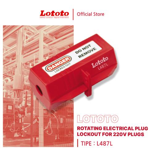 Jual LOTOTO L487L Rotating Electrical Plug, For 220V Plugs - Kota ...