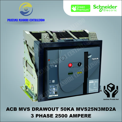 Jual ACB MVS DRAWOUT MVS25 3P 2500A 50KA TYPE MVS25N3MD2A SCHNEIDER 3 POLE 2500 AMPERE - Jakarta ...
