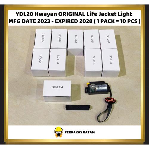 Jual hwayan YDL20 Life jacket Light Lampu Pelampung Life Jacket - Kota ...