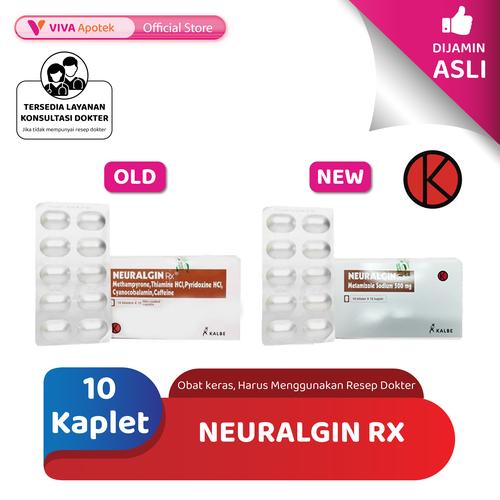 Jual Neuralgin Rx 500 mg (10 Kaplet) - Jakarta Utara - VIVA APOTEK ...