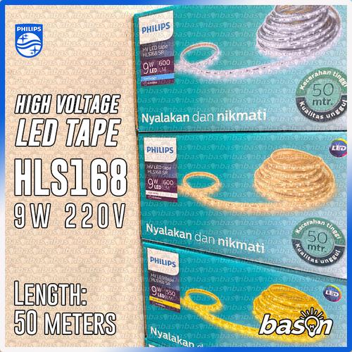 Promo PHILIPS HLS168 9W 220V 50 meter - Flexible LED Tape + driver - 3000K / 4000K / 6500K ...