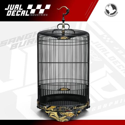 Jual Stiker Sangkar Murai Variasi WAYANG WISANGGENI Decal Tebok Burung ...