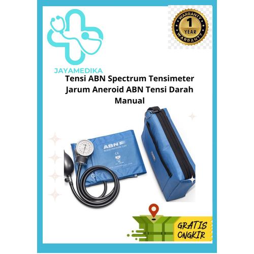 Jual Tensi ABN Spectrum Tensimeter Jarum Aneroid ABN Tensi Darah Manual ...