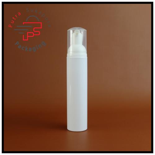 Jual botol foam 100ml putih slim / botol sabun pump foam 100ml putih ...