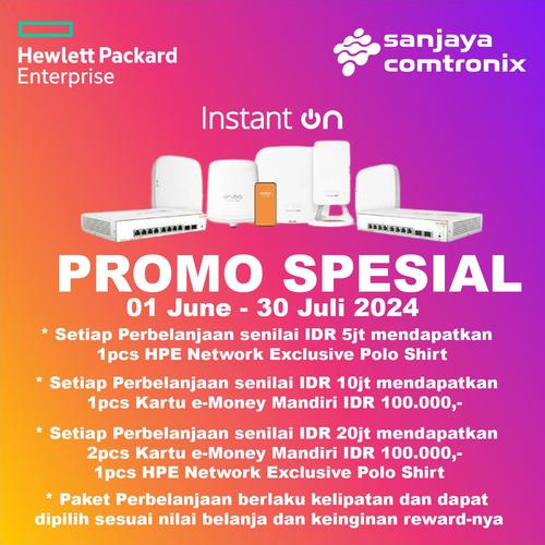 Jual HPE Networking Instant On R8N89A 6000 12G Class4 PoE 2G/2SFP 139W ...