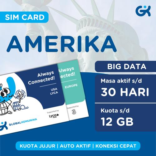 Jual Sim Card Amerika 30 Hari | USA Simcard 30 Days - 6 GB - Jakarta ...