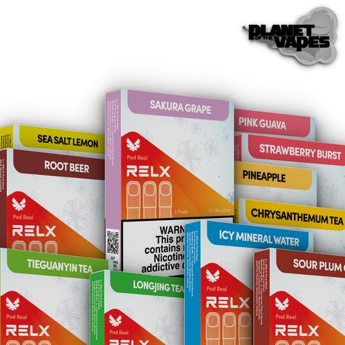 Promo RELX Pod Real isi 3 Refill Catride Pod - SEA SALT MANGGO - Kab ...