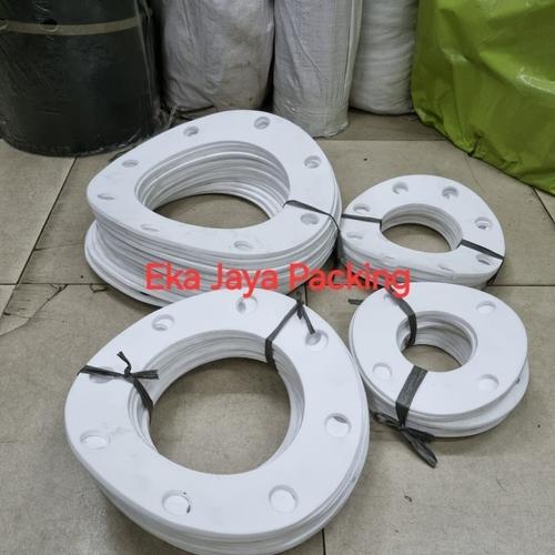 Jual Packing Gasket Flange Teflon PTFE Tebal 3mm 10" inch DN 250 ANSI 150 ( FF ) - Jakarta Barat ...