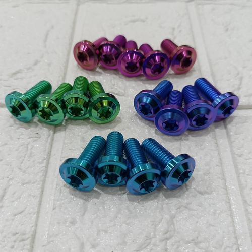 Jual BAUT DISC CAKRAM TITANIUM PROBOLT BAUT PIRINGAN TITANIUM HARGA PERBIJI - BIRU TOSCA ...