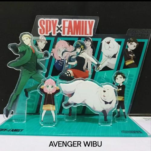 Jual Spy x Family Official Merchandise Yoshinoya Set 5 Standee ...