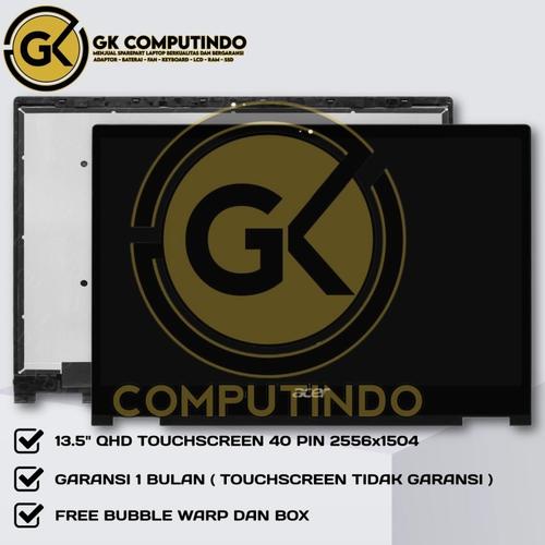 Jual LED LCD 13.5" QHD Touchscreen Acer Spin 5 SP513-55 SP513-55N N19W3 ...