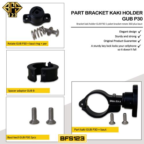 Jual Bracket kaki Holder Handphone GUB P30 1 Paket Bracket Rotate 360 ...
