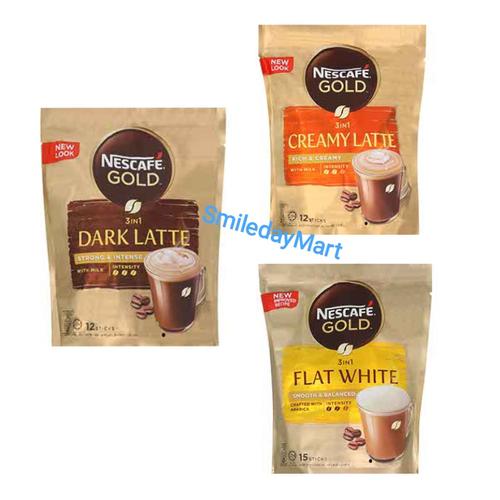 Jual Nescafe Gold Creamy / Dark Latte 12x31 Gram IMPORT MALAYSIA HALAL ...