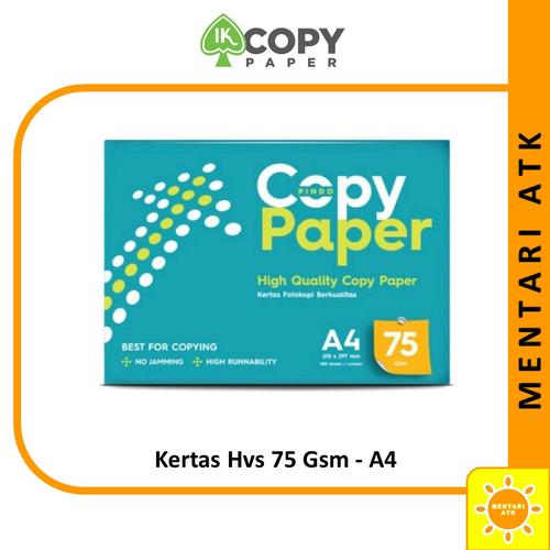 Jual Kertas HVS Copy Paper A4 75 gsm - Jakarta Selatan - MENTARI ATK ...