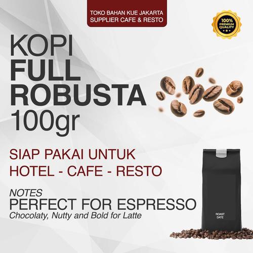 Promo Fine Robusta Coffee Beans 100gr Supplier Es Kopi Susu Latte Iced ...