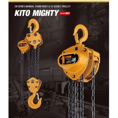 Jual KITO - Manual Chain Block M3 - Takel - CB005 - 500Kg, 3 meter ...