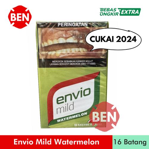 Jual Envio Mild WATERMELON 16 BATANG - Djarum Semangka Hijau Kretek ...