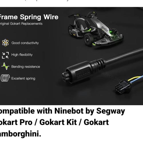 Jual Original Frame Wire Ninebot Gokart Pro / Gokart Kit - Jakarta ...