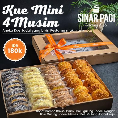 Jual Hampers / Parcel Kue Mini Sinar Pagi - KUE 4 MUSIM-A - Jakarta ...