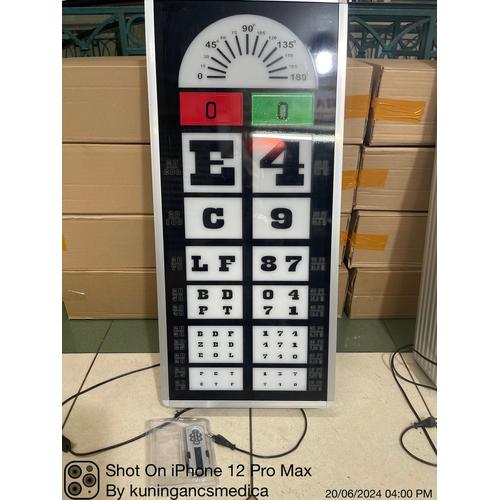 Jual Snellen Chart Electric with Remote - Jakarta Barat - kuningan cs ...