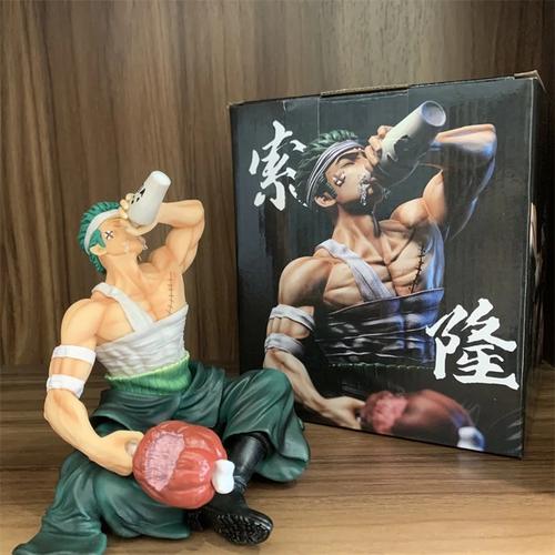 Jual one piece roronoa Zoro drinking statue action figure - Jakarta ...