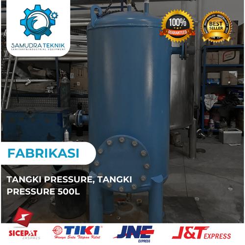 Jual Fabrikasi Tangki Pressure 500 Liter, Fabrikasi Tangki Tekanan 500 ...