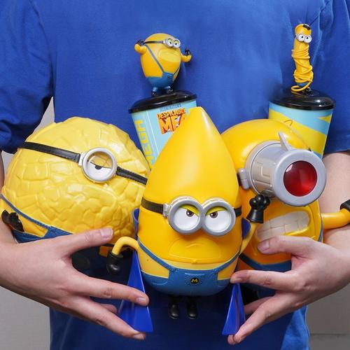 Jual Minion Despicable Me 4 XXI Merchandise Popcorn Bucket Tumbler Cup ...