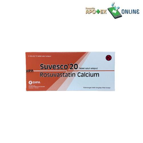Jual SUVESCO 20MG BOX TAB 20`S - Kota Bekasi - Apotek Ciatra Bekasi ...