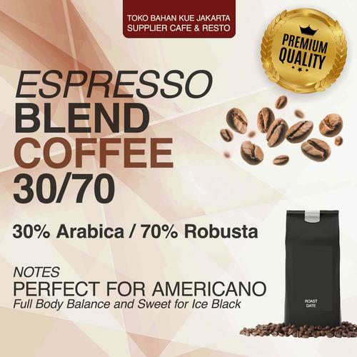 Promo Coffee Beans Espresso Blends 30% Arabika 70% Robusta Supplier ...