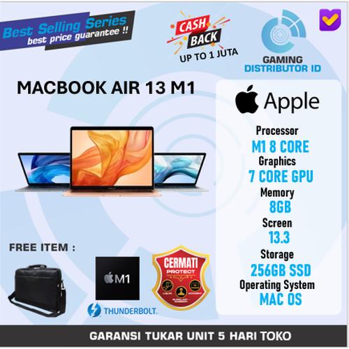Promo IBOX APPLE MACBOOK AIR 13 M1 8C CPU 8GB 256GB 7C GPU OS X 13.3 Cicil 0% 3x - Kota ...